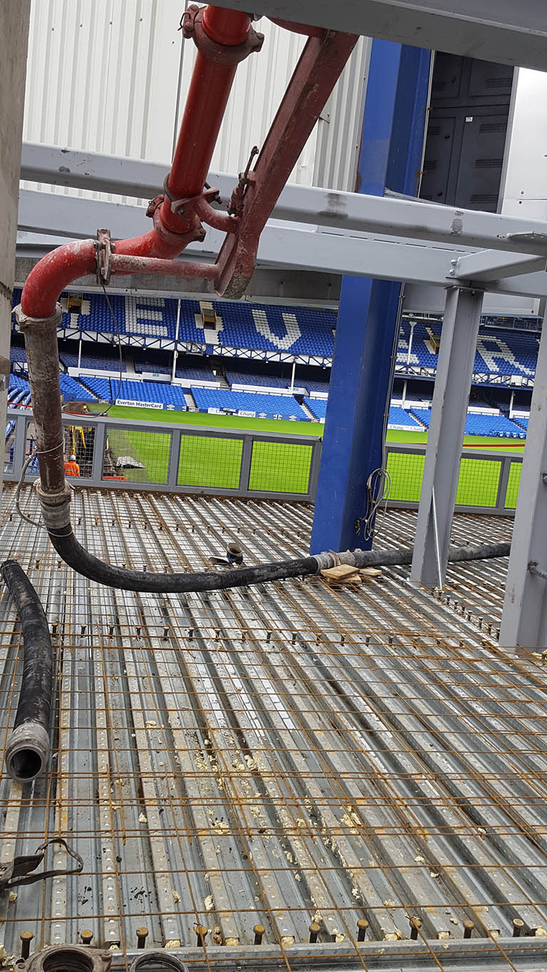Improvement to Sports Stadium -Macfarlane Concrete Pumping Ltd