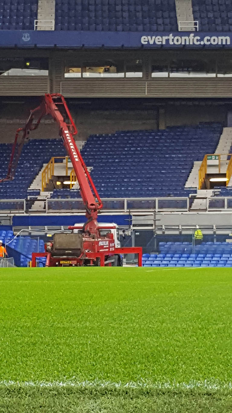 Improvement to Sports Stadium -Macfarlane Concrete Pumping Ltd