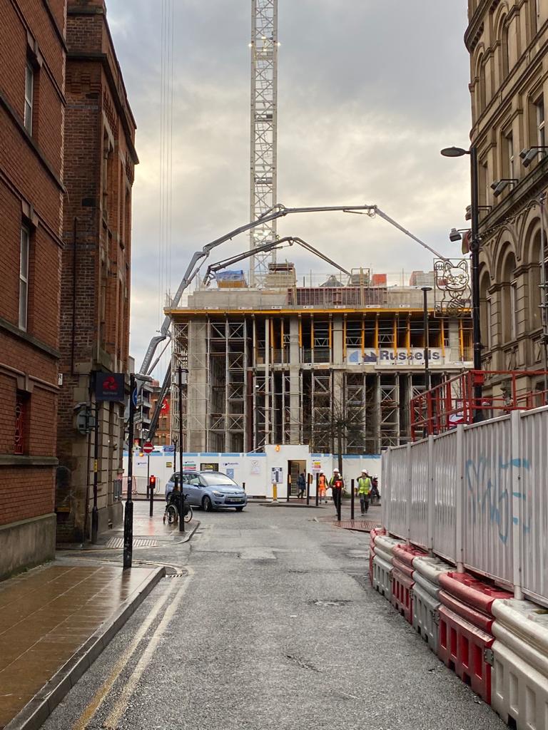 Manchester City Centre - Macfarlane Concrete Pumping LtdMacfarlane ...