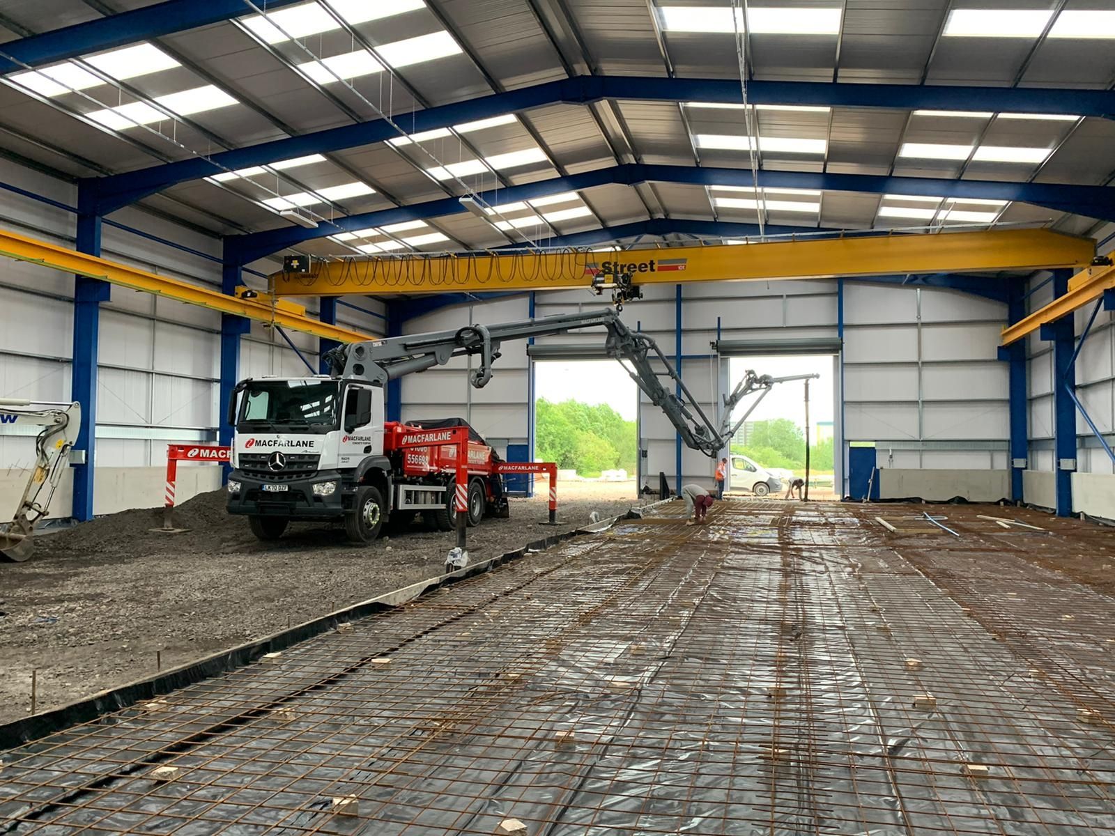 Factory Pour - Macfarlane Concrete Pumping LtdMacfarlane Concrete ...