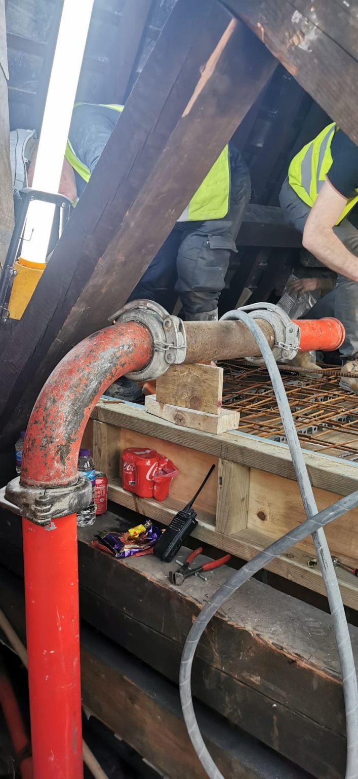 Risers across Manchester City Centre - Macfarlane Concrete Pumping ...