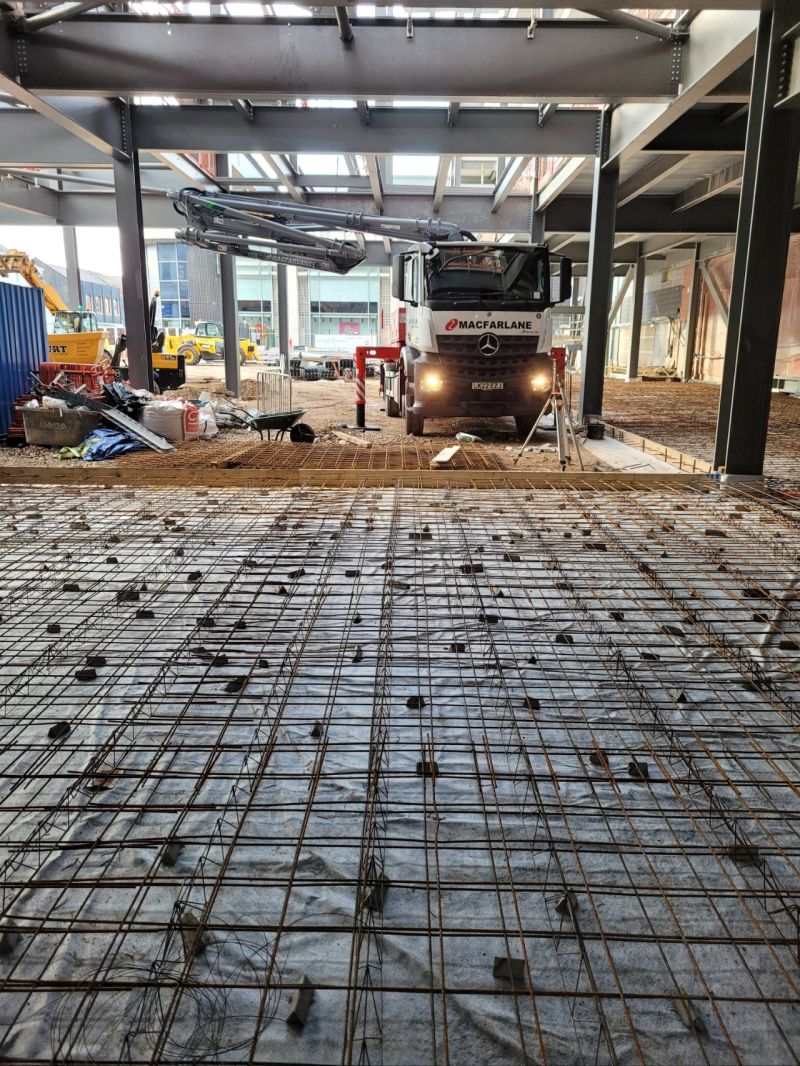 Tight, Low Height Building Pump with the Schwing S20 - Macfarlane ...