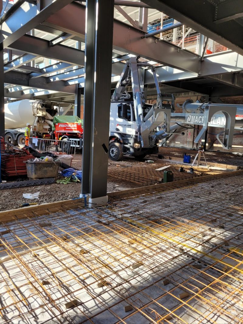 Tight, Low Height Building Pump with the Schwing S20 - Macfarlane ...