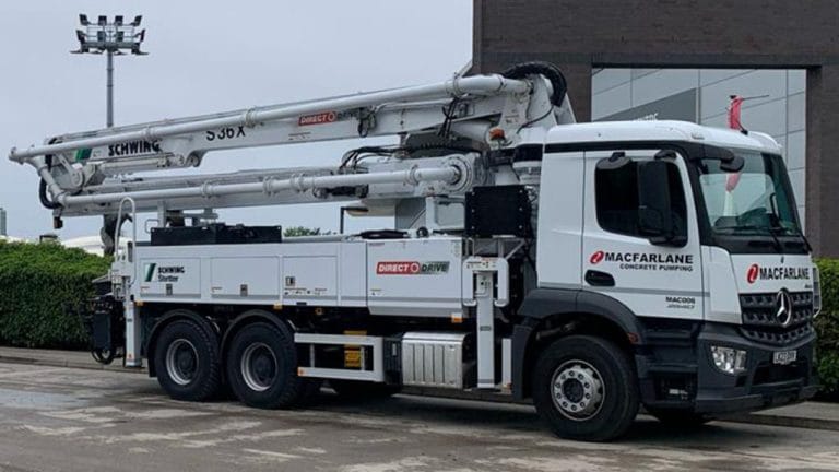 Schwing S 36 X DirectDrive Pump - Macfarlane Concrete Pumping ...